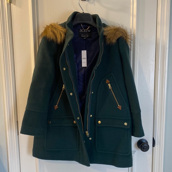J. Crew | Jackets & Coats | Nwt J Crew New Chateau Parka In Italian ...